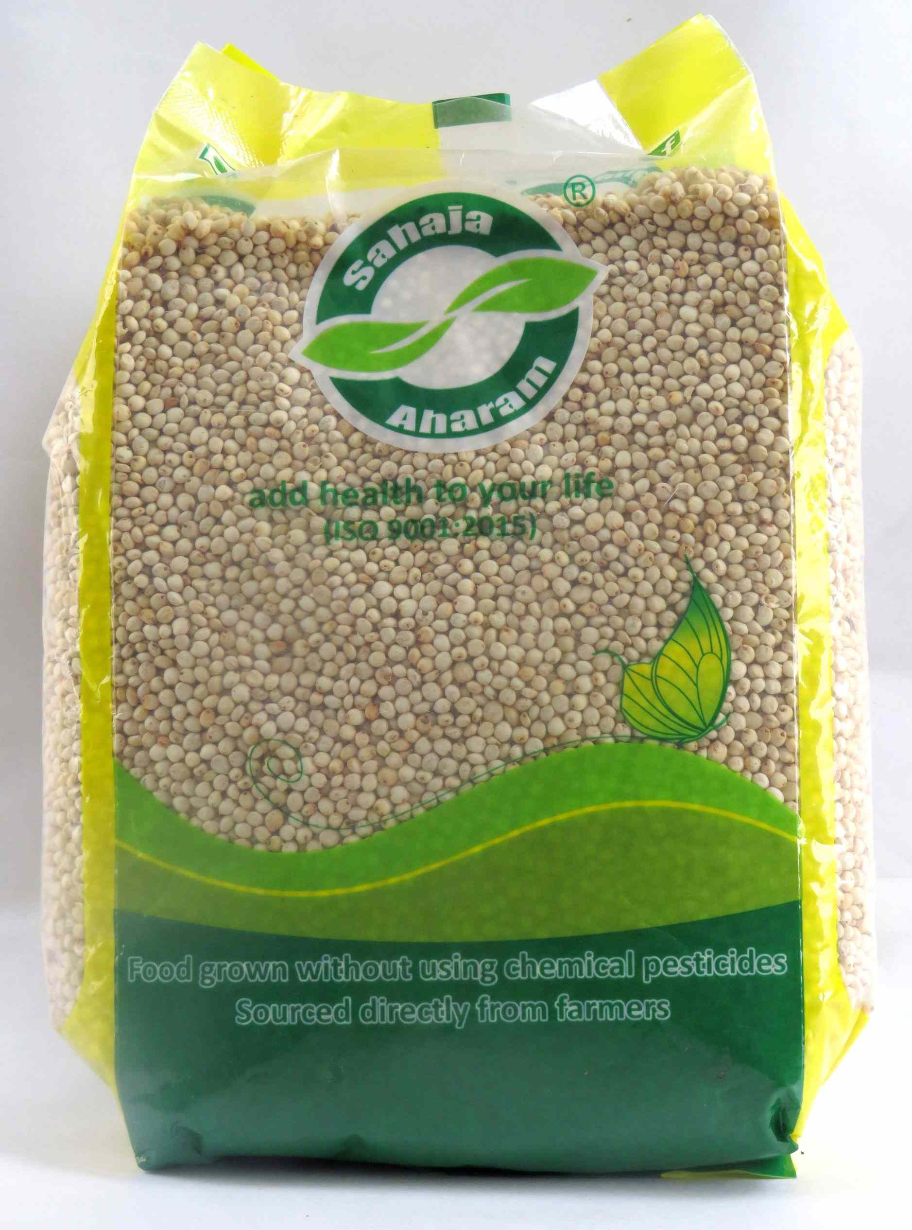Sahaja Aharam - Sahaja White Jowar -1 KG