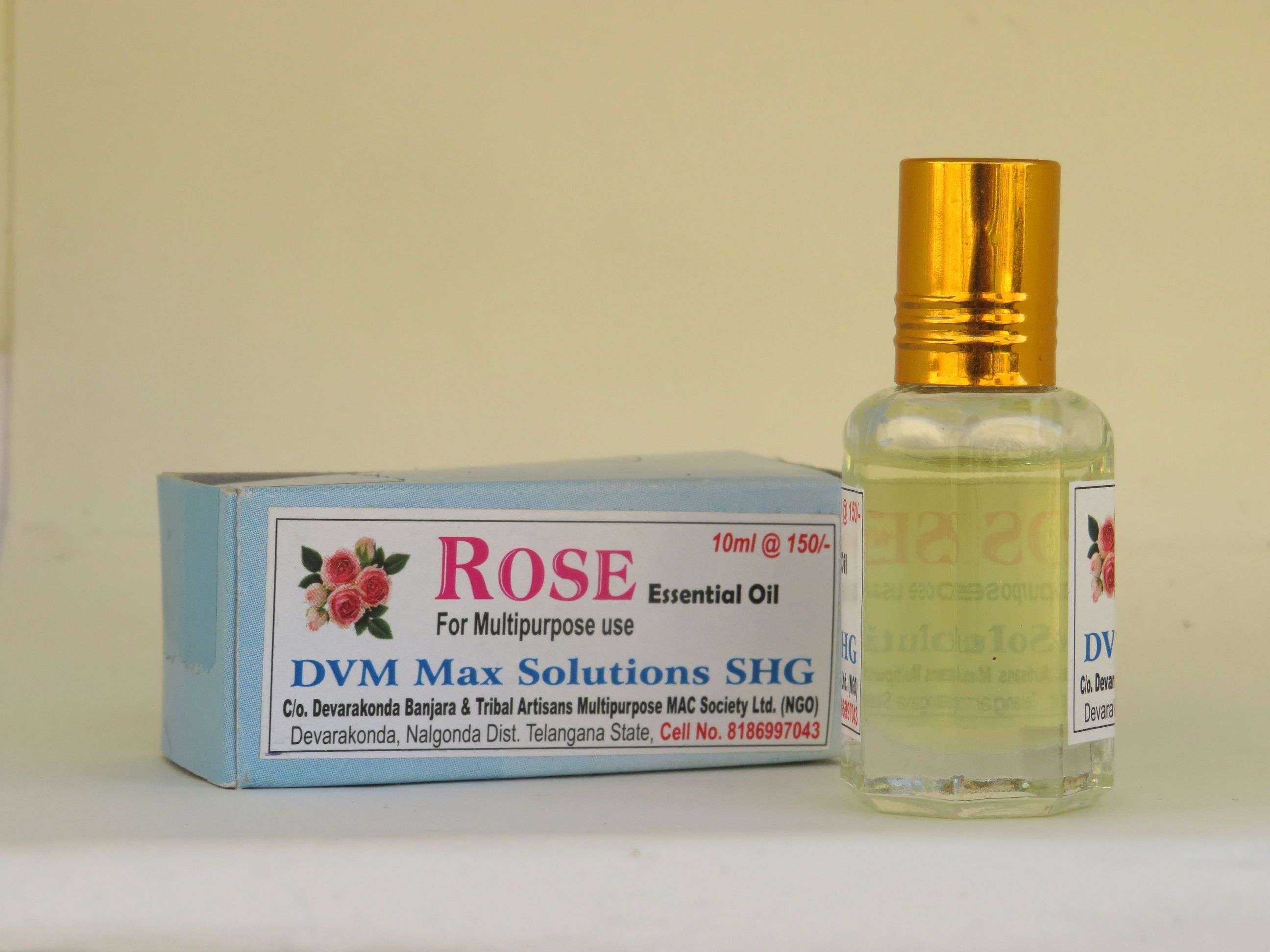 Sahaja Aharam - Sahaja Rose Oil 10 ML